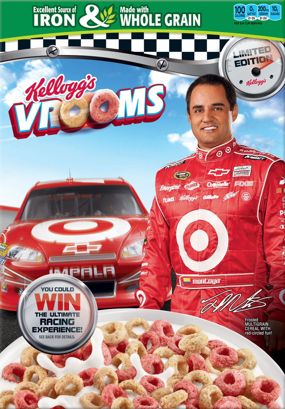 Target Racing Drivers Featured on Select Kellogg’s Products ...